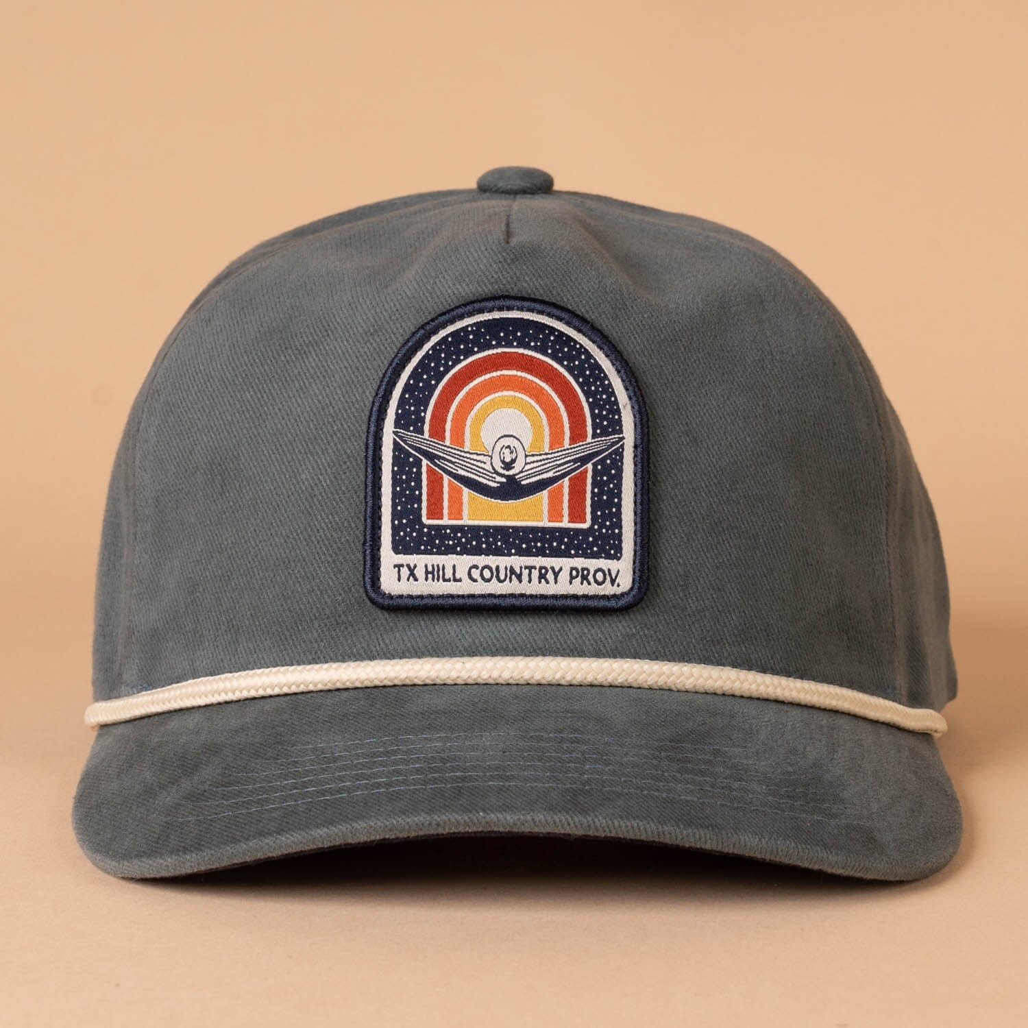 'Cosmic Sunset' Snapback Rope Hat - Bluegrass – THC Provisions Wholesale
